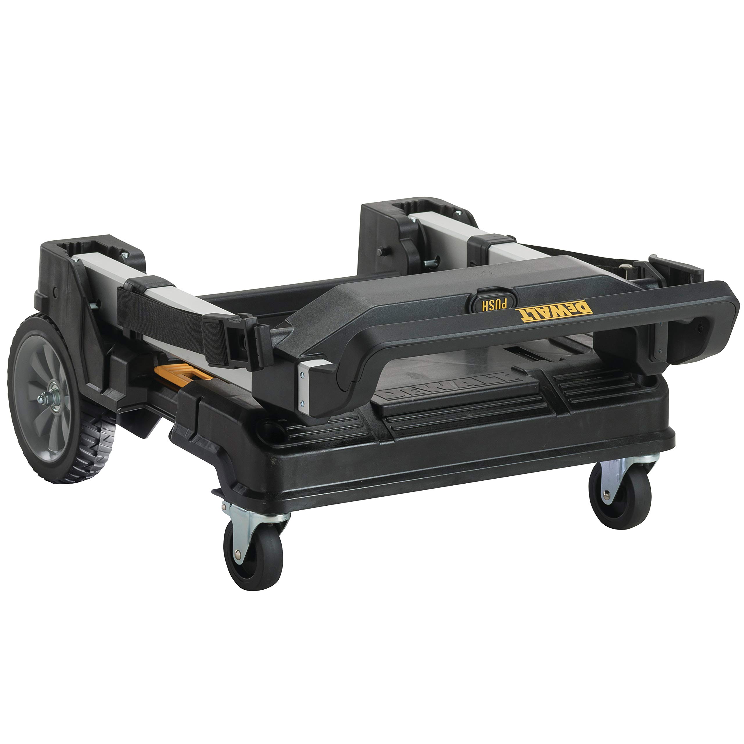 DEWALT TSTAK Trolley Cart with Handle, Swivel 360°, Capacity of Up to 200 lbs (DWST17888)