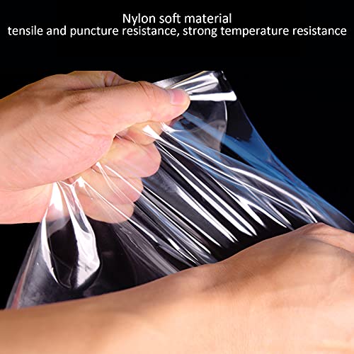 MAGIC SEAL Chamber Vacuum Sealer Bags Rolls, Clear 12ββΓ50β Smooth Flat Rolls 2 Pack, BPA Free Great for Food Vac Storage or Sous Vide, Puncture Prevention, Commercial Grade (12''x50'-2 rolls)