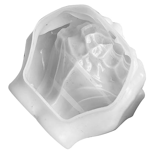 COHEALI Silicone Makeup Brush Ashtray Mold Concrete Epoxy Silica Gel DIY Tray Mold DIY Pot Mold Silicone Hand Shaped Mold Hand Model Epoxy Resin The Dish Manual Bracket DIY Epoxy Mold
