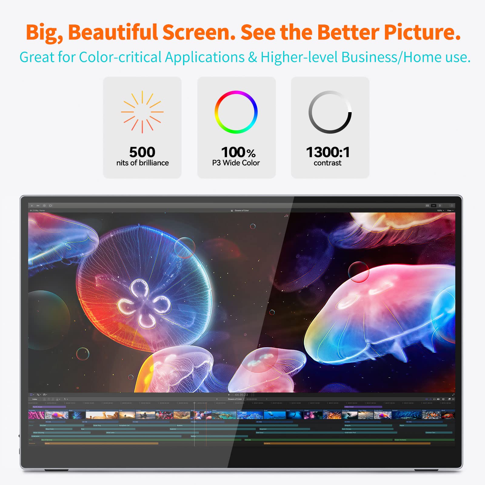 CASKING Upgraded Portable Touch Monitor Bundled with Premium Touch Monitor