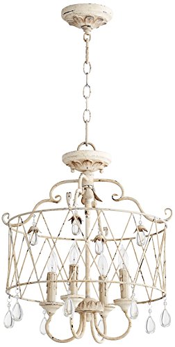 Quorum International Venice 4-LT Dual Mount - Persian White - 2844-4-70