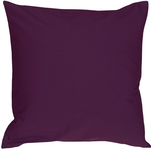 PILLOW DÉCOR Caravan Cotton Purple 18x18 Throw Pillow
