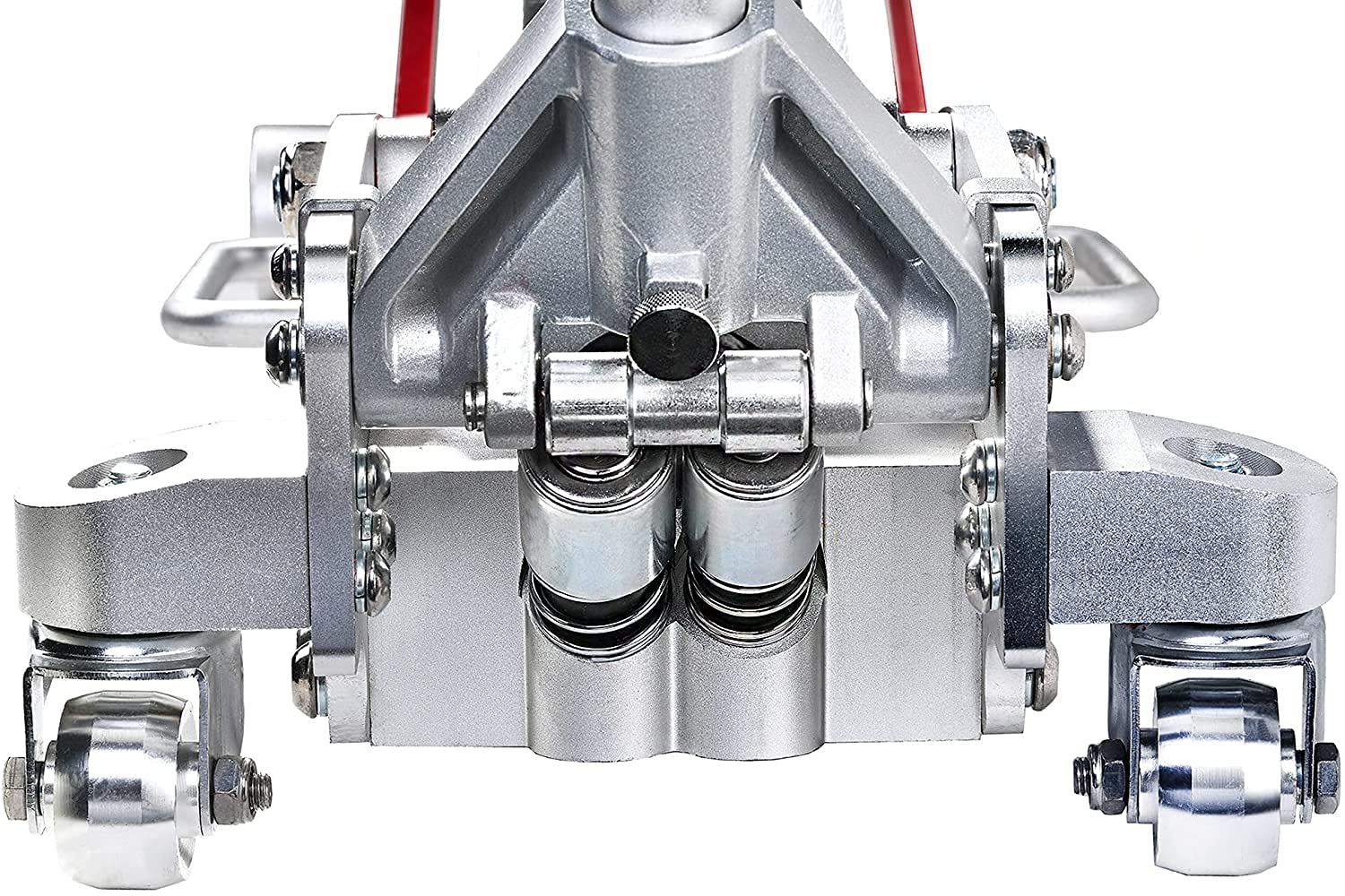 Power Zone 680061 3-Ton Aluminum Hydraulic Racing Jack, Lift Range: 3-3/4” to 19-5/16”,Silver,680061-A