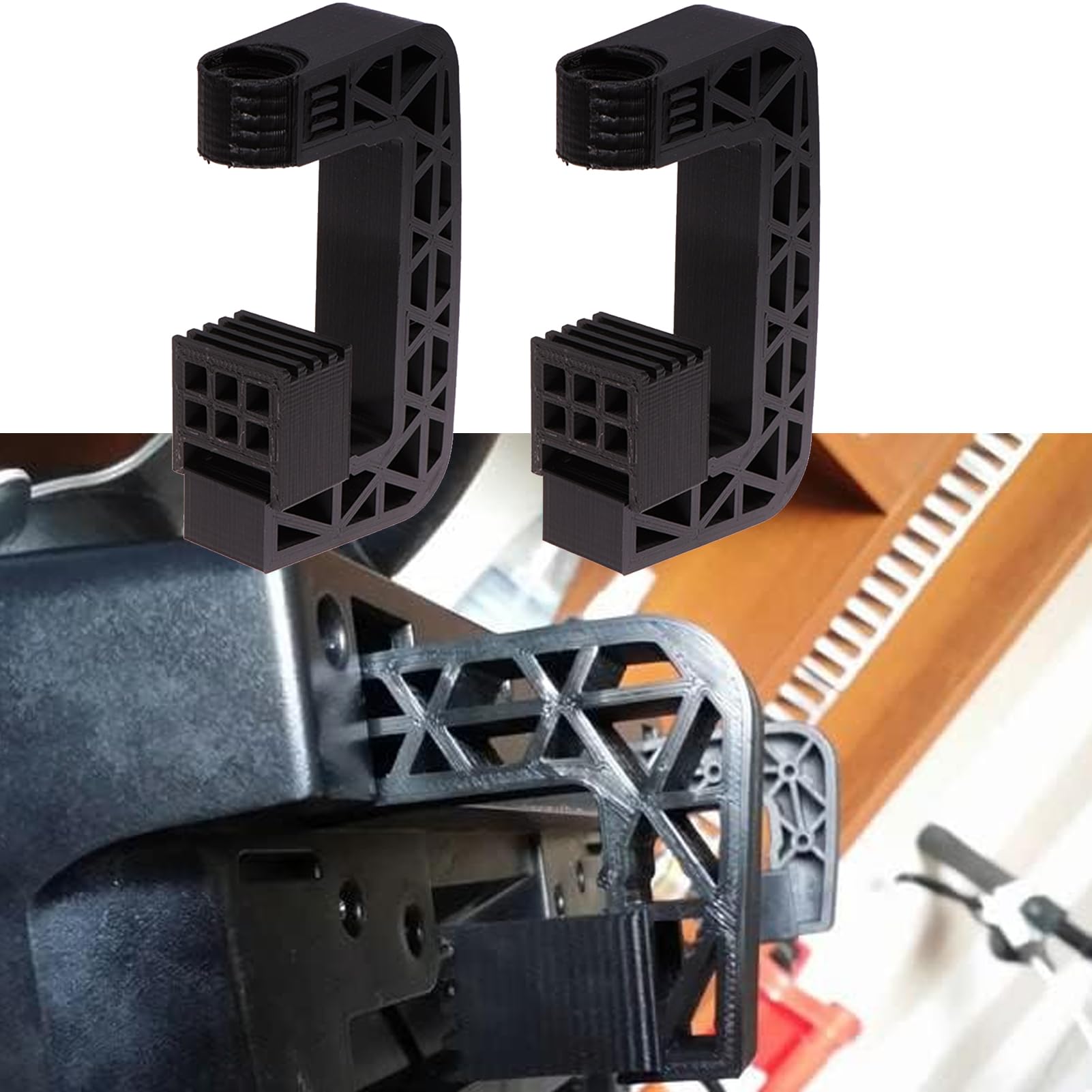 Obokidlyamor Steering Clamp Electronic Sports Racing game For Logitech G27 G29 G920 G923 Driving Force GT steering wheel systems (2PCS)