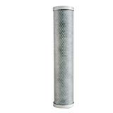 CFS – 1 Pack Carbon Block Water Filter Cartridge Compatible with GAC-20BB, 155263, RFFE20-BB Models – Remove Bad Taste & Odor – Whole House Replacement Water Filter Cartridge- White