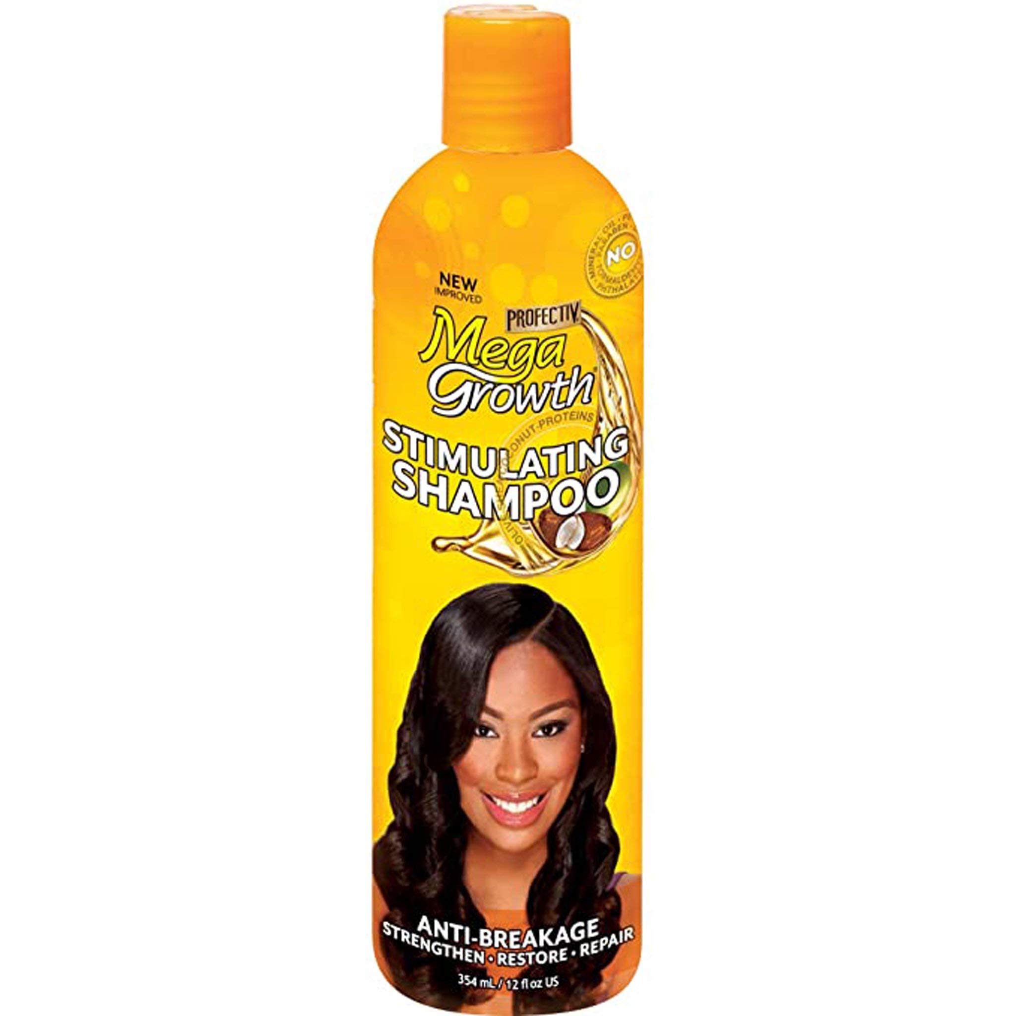 Profectiv Mega Growth Stimulating Shampoo Anti-breakage Strengthening 12 Fl. Oz, 12 Oz (RV-91253)