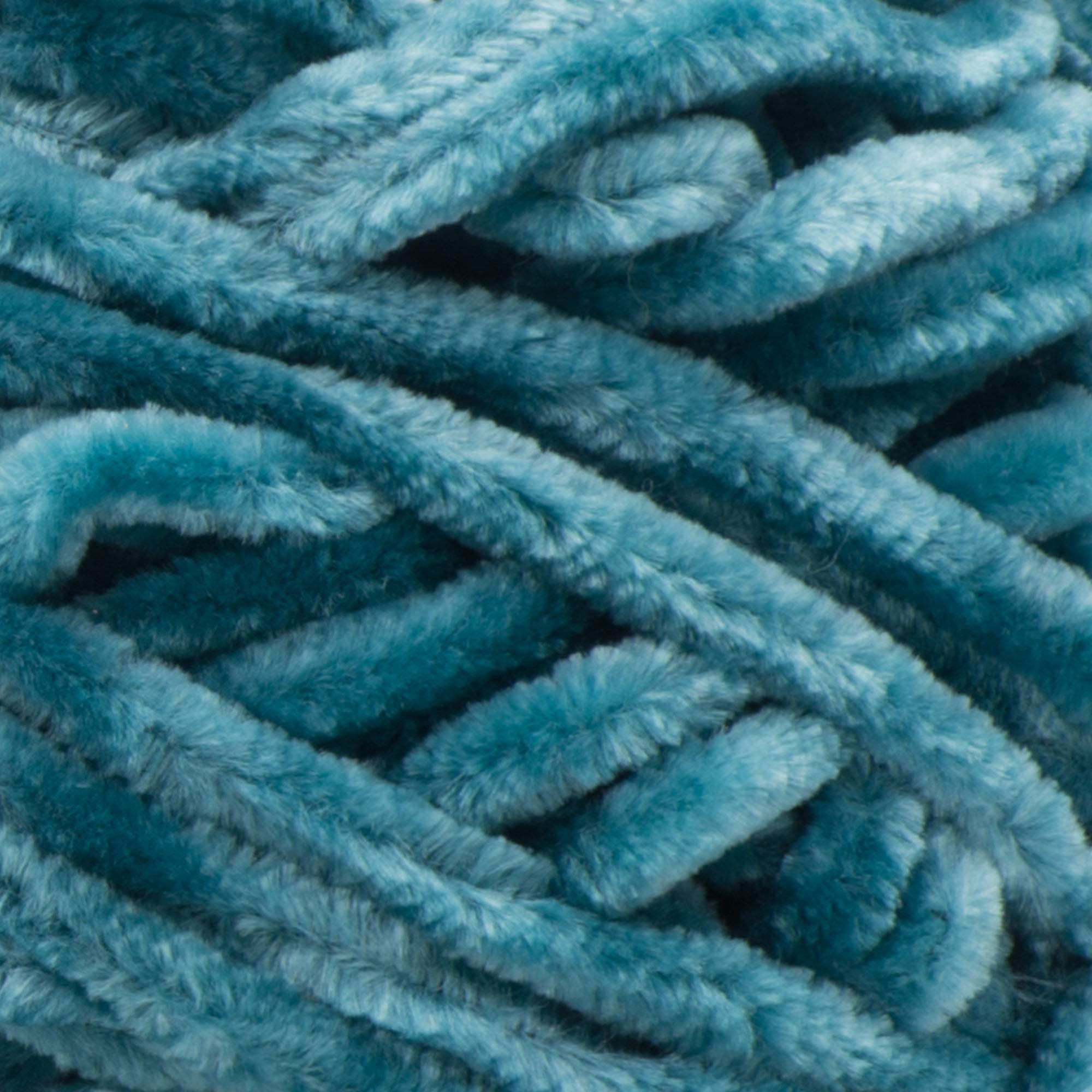 Bernat Blanket Velvet Yarn, Vintage Teal