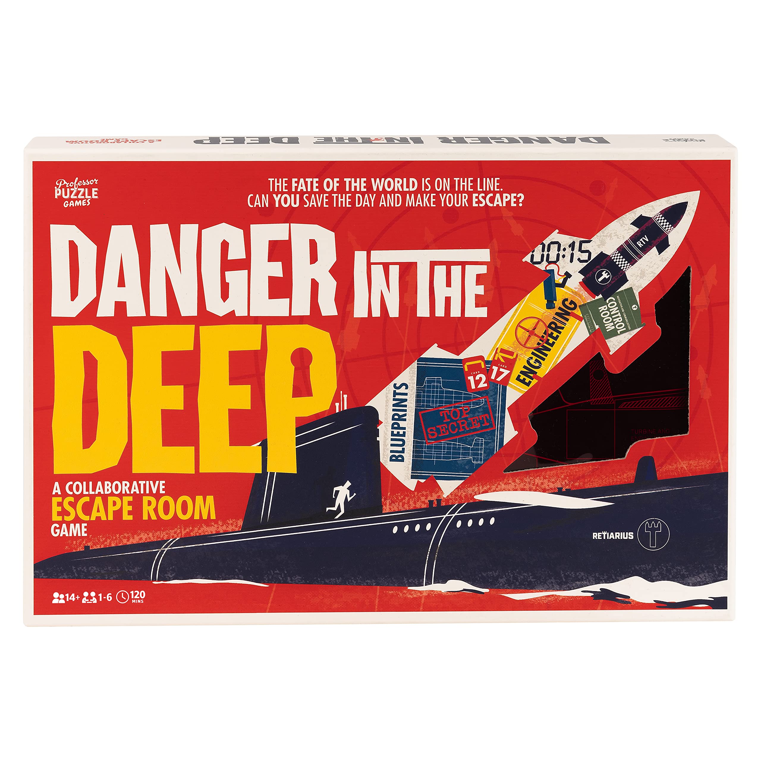 Professor Puzzle Danger in The Deep | Escape Room Game
