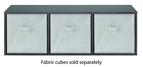 Whitmor Cube Organizer 3-Section, Espresso