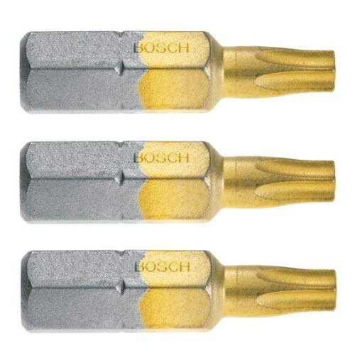 Bosch 2607001691 Torx Drill Bit "Maxgrip" T20 25mm 3 Pcs
