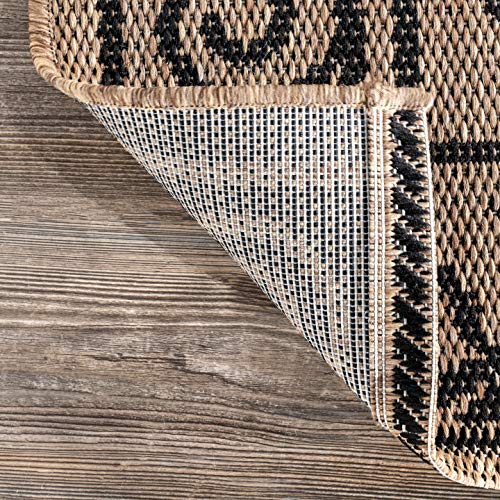 nuLOOM Kathleen Traditional Indoor/Outdoor Area Rug, 5x8, Brown