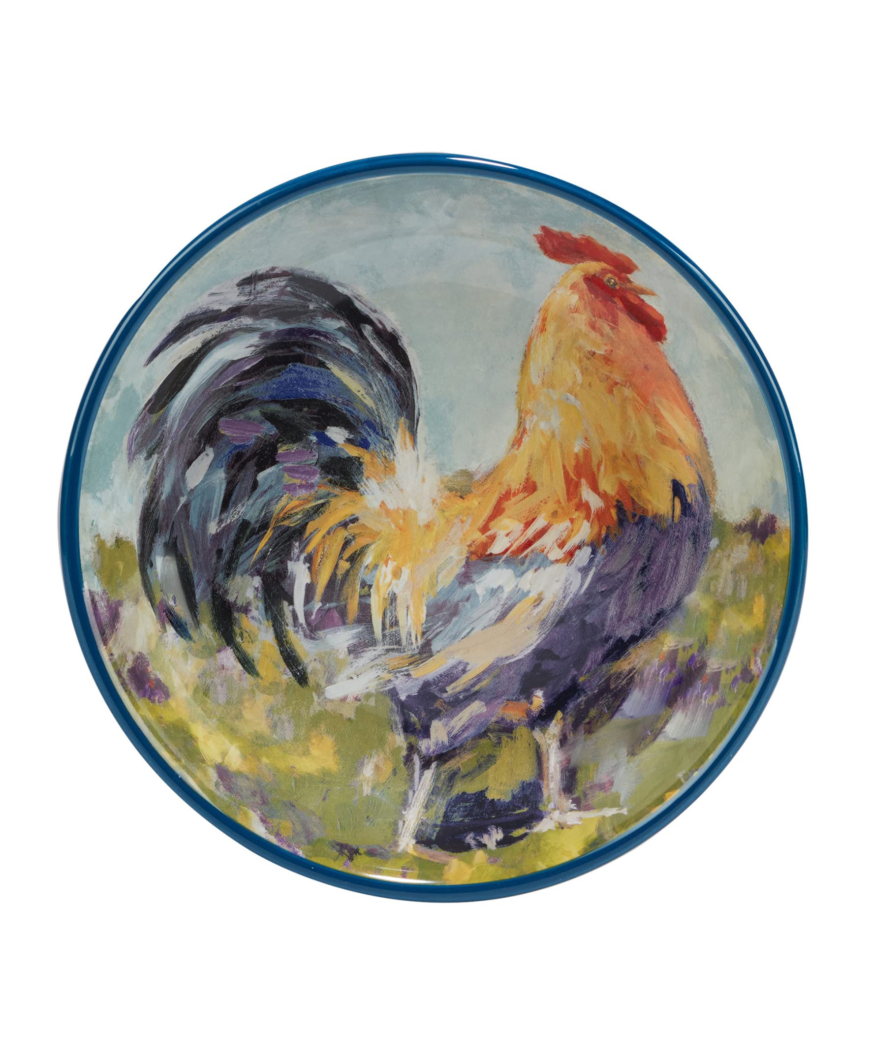 Certified International Rooster Meadow 36 oz. Soup/Cereal Bowls, Set of 4