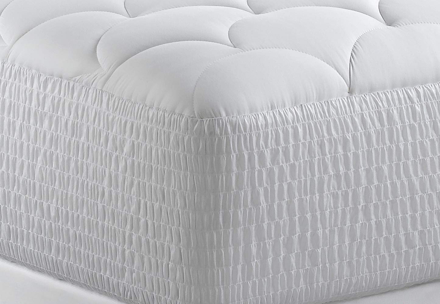 Courtyard by Marriott Mattress Topper - Plush, Lightweight Hypoallergenic Mattress Pad Exclusively for Courtyard - Expandable Skirt - King
