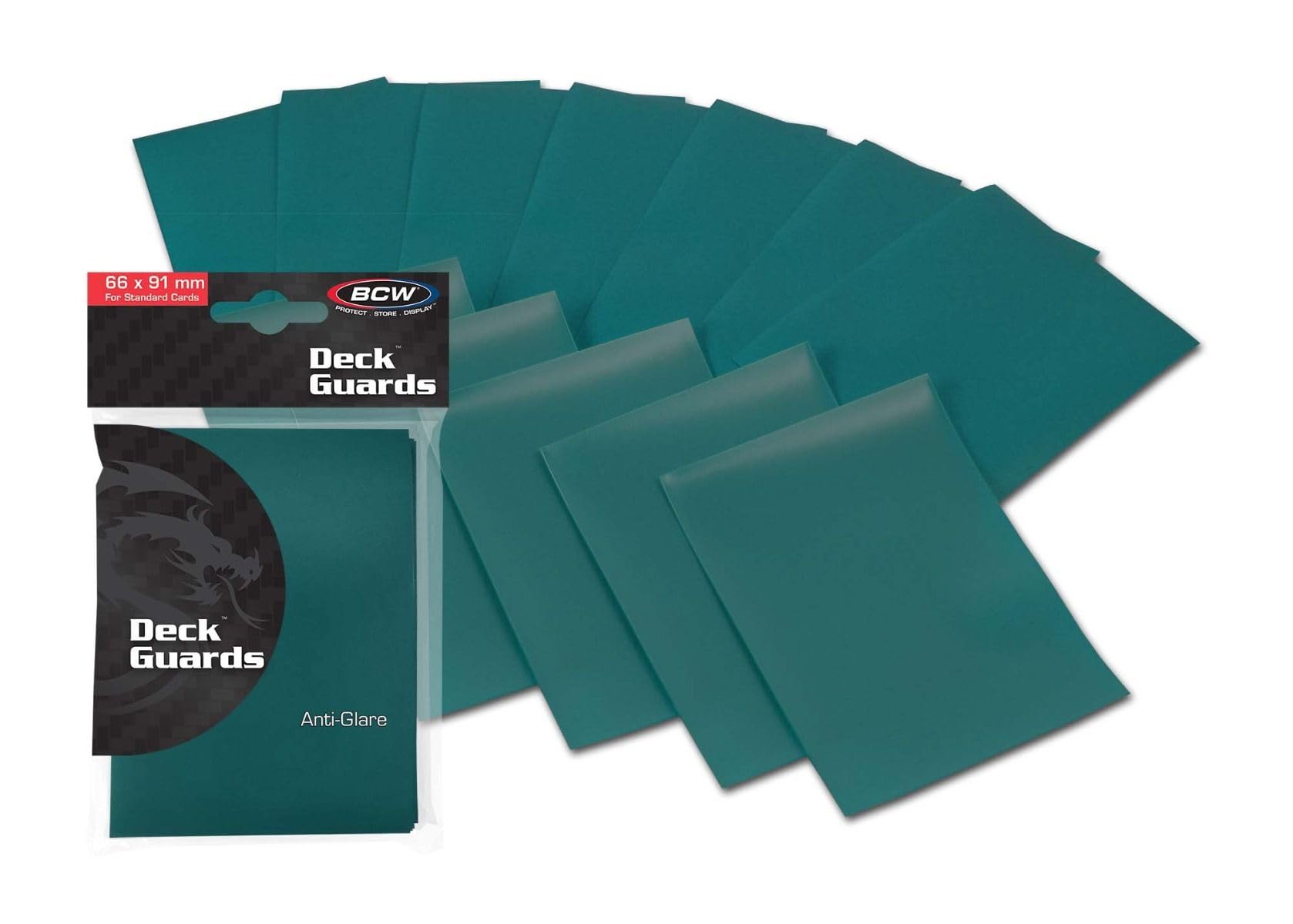 BCW Double Matte Deck Guard Color Combo Pack - 250 Count 5 Color Combo Double Matte Premium Deck Guard Card Sleeves for Trading Cards, Collectable Gaming Cards, MTG cards, L5R, TCG, Basketball, Rugby