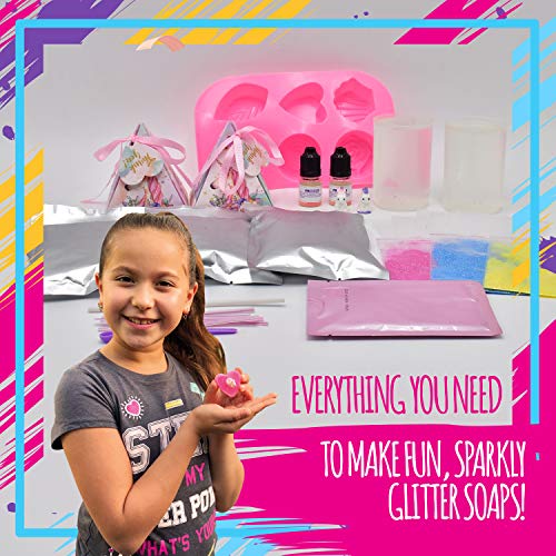 Baby Mushroom DIY Soap Making Kit - Arts and Crafts for Girls with Silicone Molds & Gift Boxes