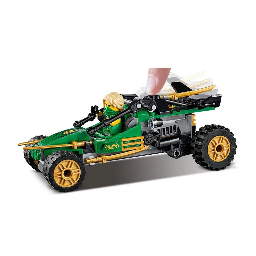 LEGO NINJAGO Legacy Jungle Raider 71700 Toy Buggy Building Kit (127 Pieces)