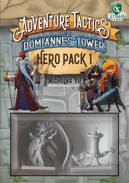 Letiman Games Adventure Tactics: Domiannes Tower - Hero Pack, Small