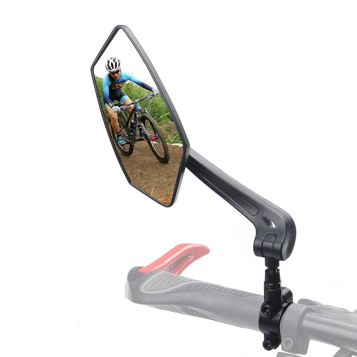 Bike Mirror Adjustable Easy Mount mtb Rear View Bike Mirrors Back Left Side Bicycle Mirror For Adult Bikes