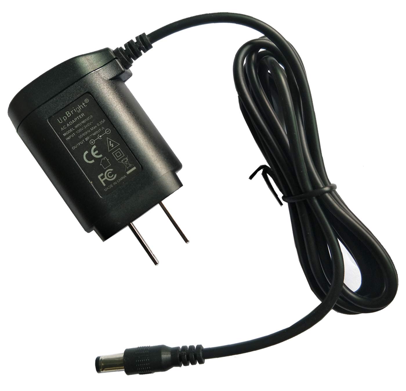 UpBright 6V AC/DC Adapter Compatible with Sharp EL-1750V EL-1750P EL-1750PII EL1611P EL 1601H 1801A 1801L EL-1625H EL-2626H Printing Calculator EA-28A EA-65A EA-63A EA-12E EA-51A EA-30A A1402CC Power