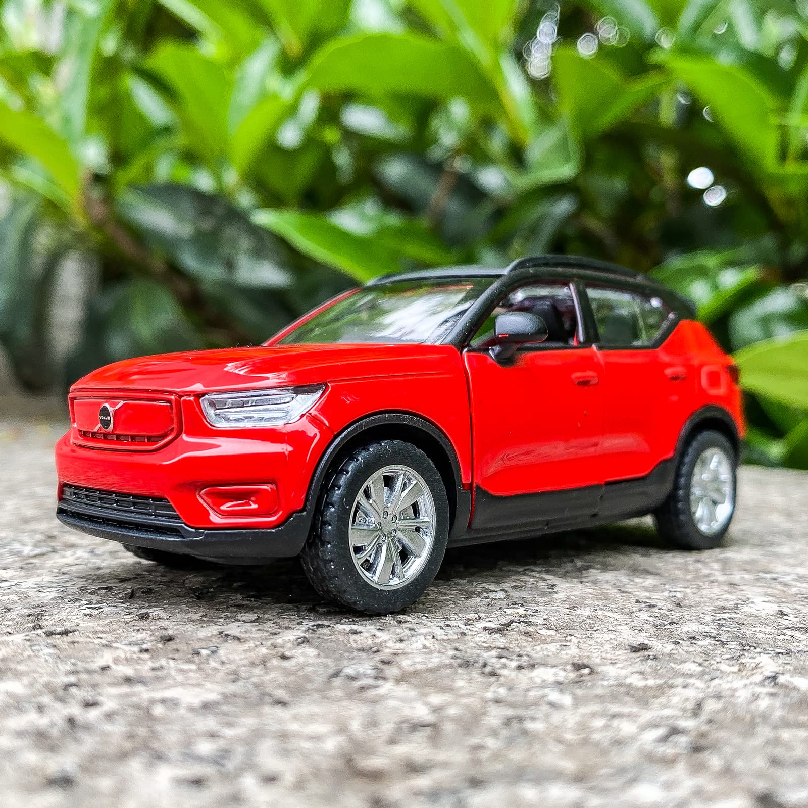 BDTCTK 1/39 Scale XC40 diecasting Car Model, Alloy Toy Car for Kids, Pull Back Vehicles for Toddlers Kids Boys Girls Gift Red