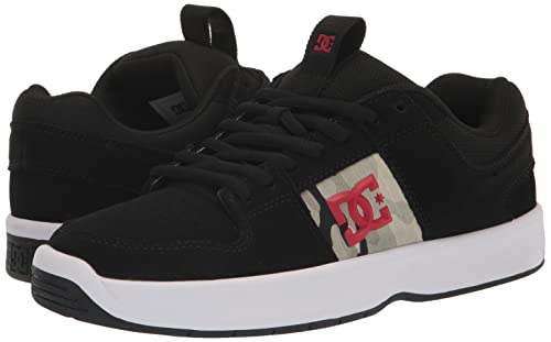 DC Men's Lynx Zero Casual Skate Shoe, Black Camouflage, 10.5