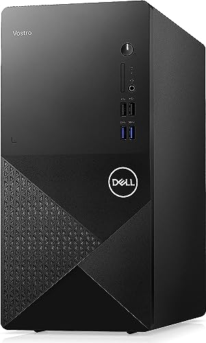 Dell Vostro 3910 Business Desktop Computer, 12th Gen Intel Core i7-12700 Processor, 32GB DDR4 RAM, 512GB NVMe SSD + 1TB HDD, WiFi 6, DVD-RW, Display Port, HDMI, SD Card Reader, Windows 11 Pro, Black