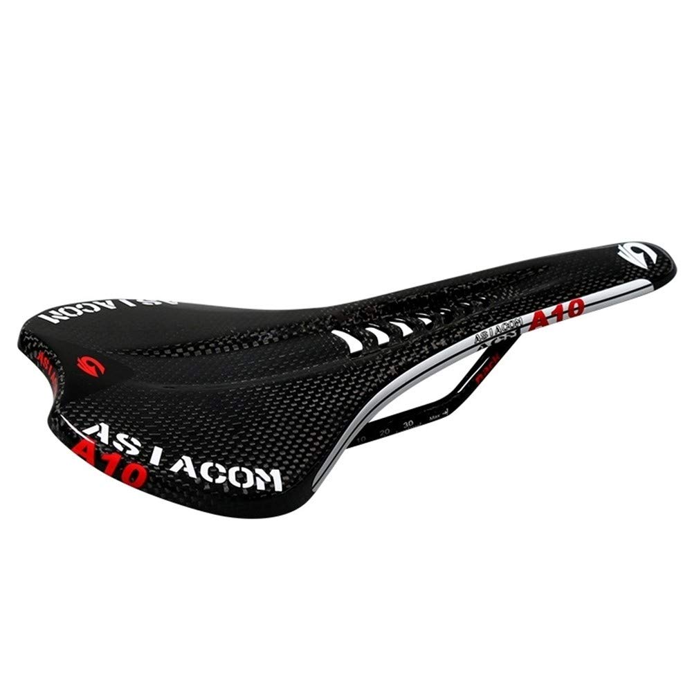Bike Seat, Bicycle Seat Saddle Hollow Saddle Bike Saddle Ergonomic Carbon Fiber for Mountain Bikes Road Bikes