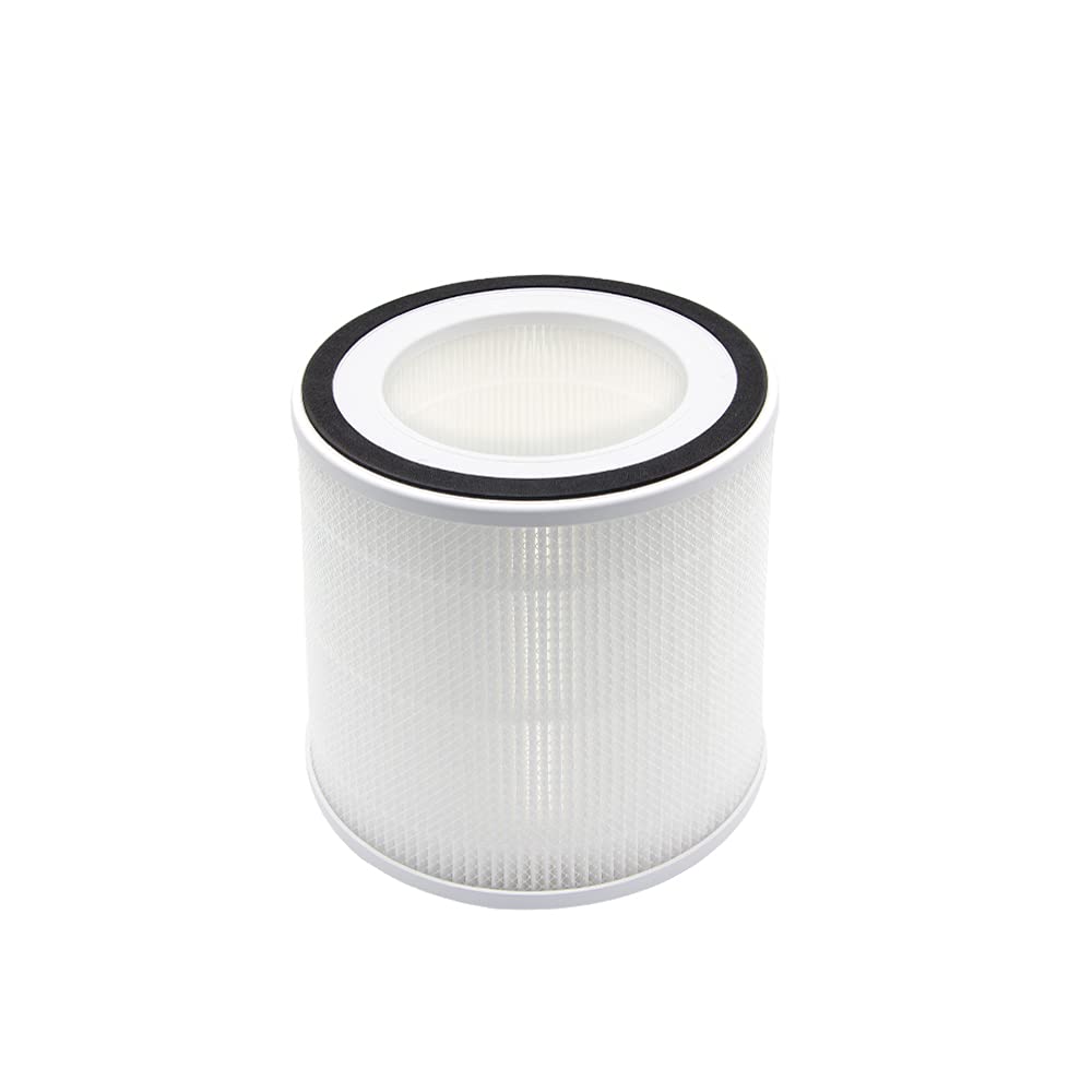 PuriDoc AM-A150 Air Purifier Filter Replacement H13 True HEPA Filter Filter for Home, Bedroom, 1 Pack White