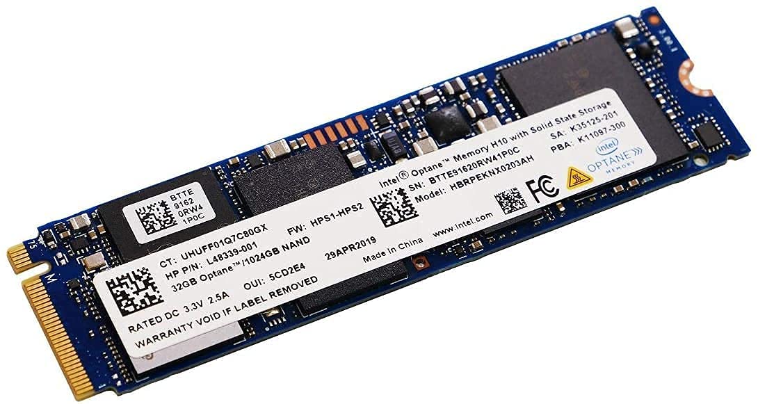 Best Notebook New Optane H10 HBRPEKNX0203AH SSD PCIe NVME M.2 for Yoga C940 Inspiron Envy Asus Laptops and Desktop (1TB + 32GB M.2 PCIe NVME SSD)