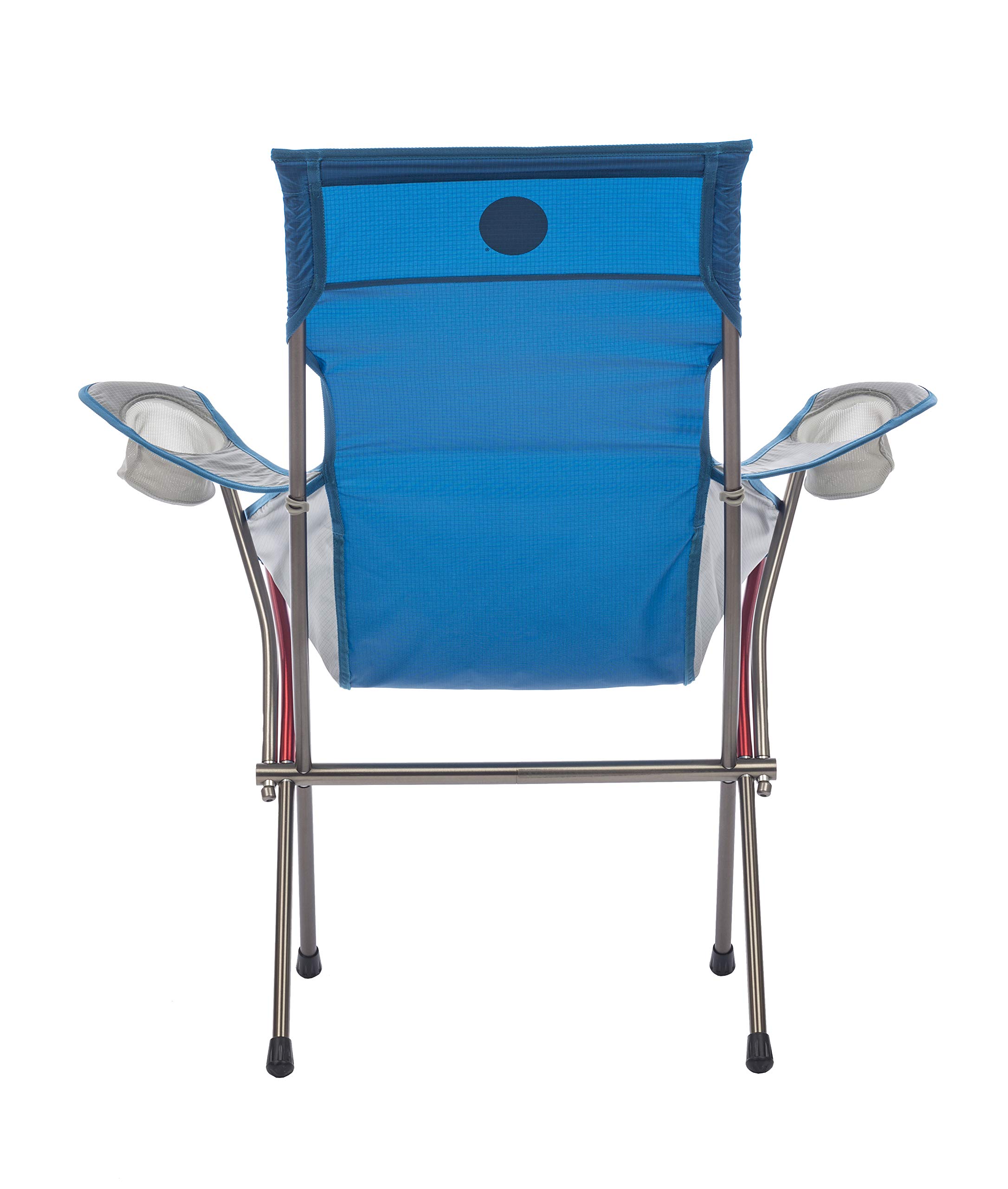 Big Agnes Big Six Armchair - High & Wide Luxury Camp Chair, Blue/Gray