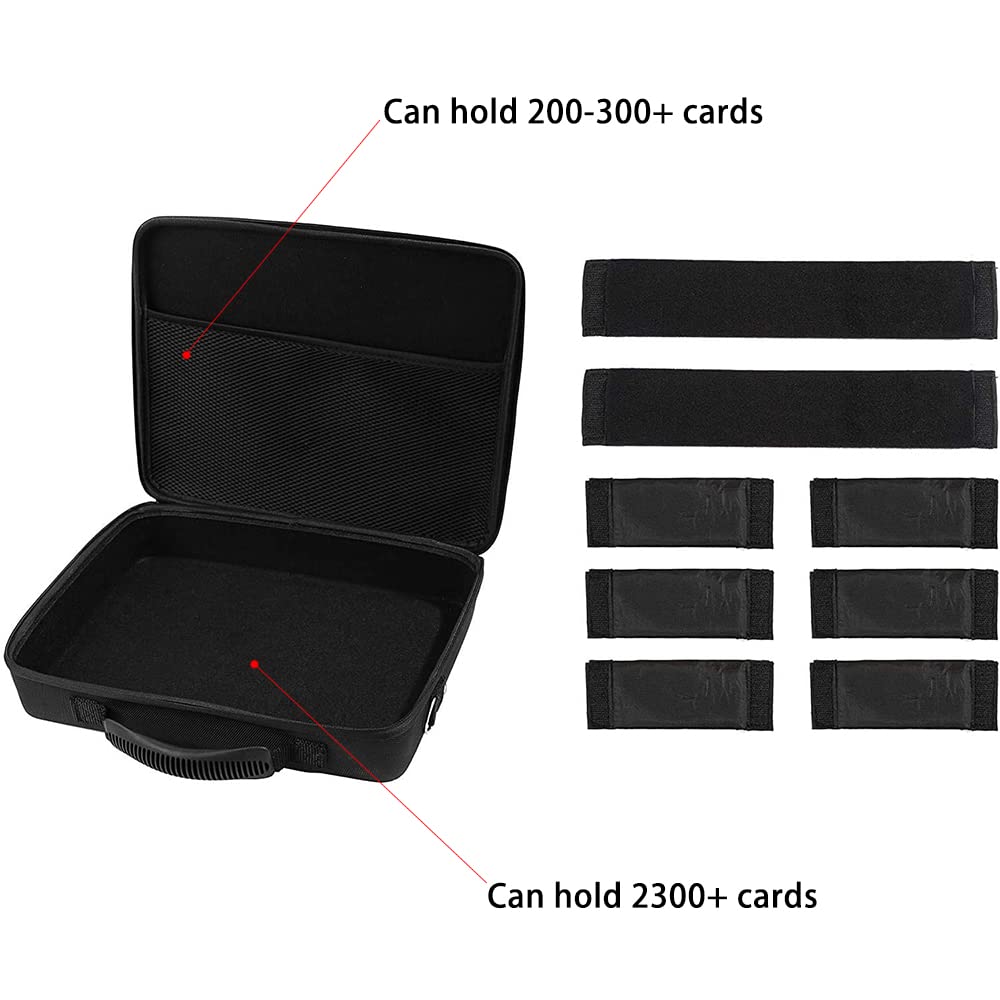 LAZAMYASA Portable Card Game Case for 2,500+ Cards Box. Fits Main Game and All Expansions (Extra Large)