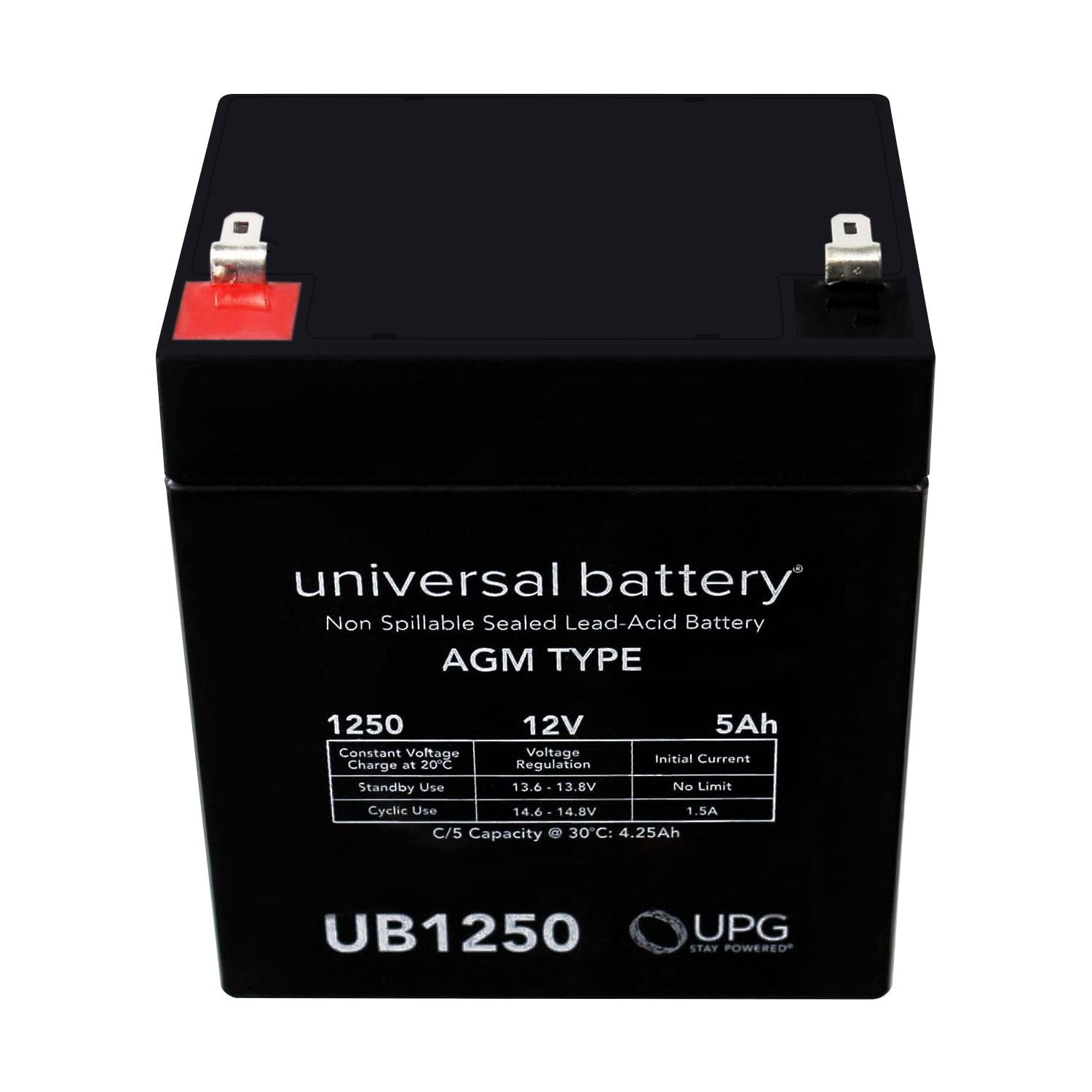 UPG 12V 5AH SLA Replacement for ADT Safewatch Pro 3000 Alarm Battery
