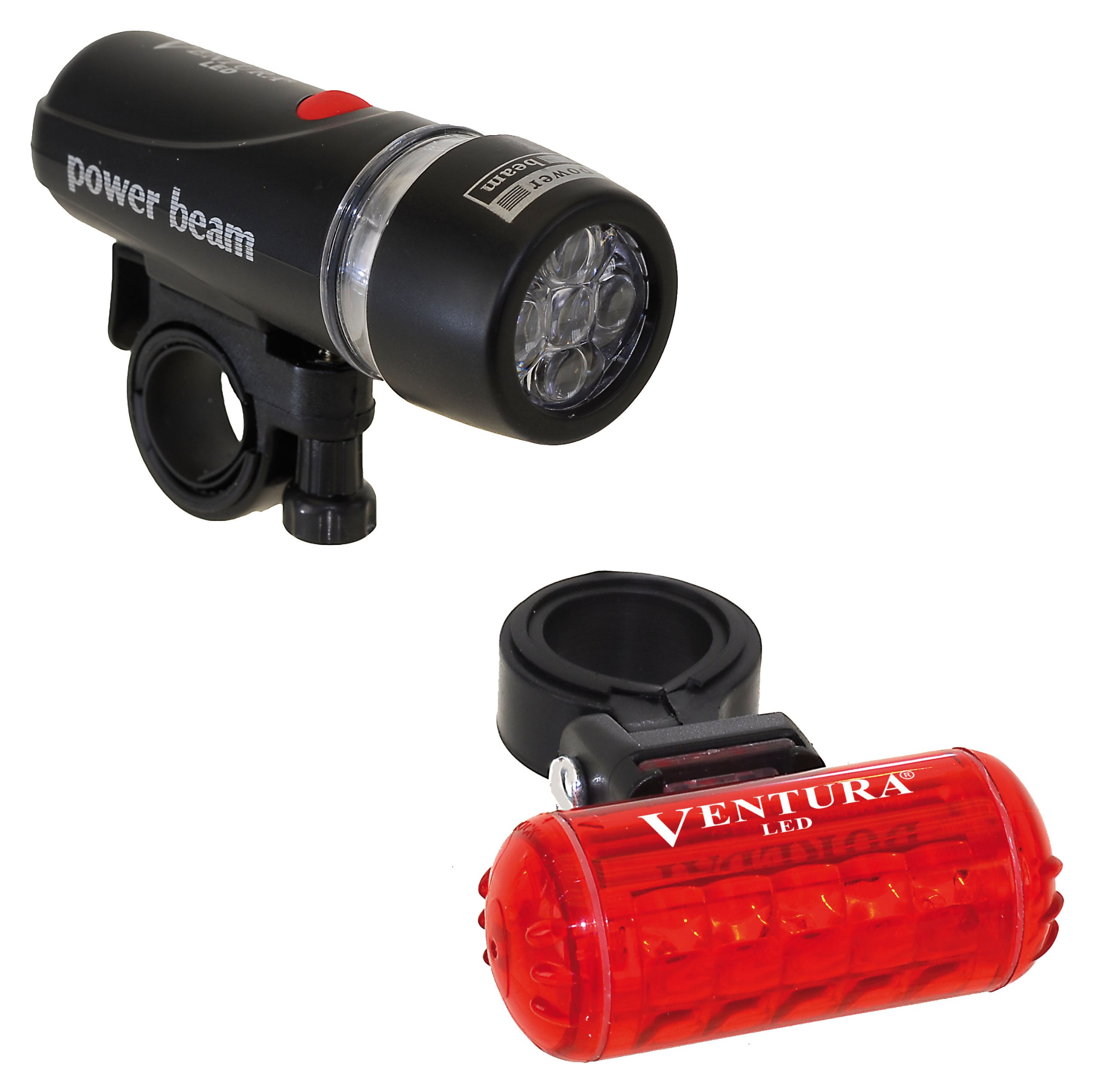 Bicycle Accessory Bundle: Light set, lock, Pump