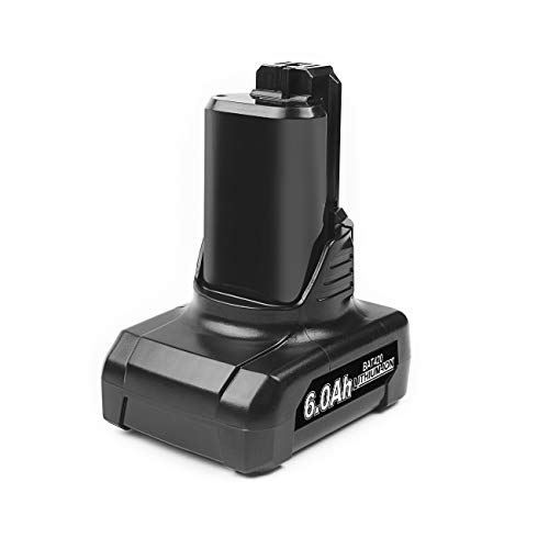 Bonadget 6.0Ah BAT420 BAT414 BAT412 Replacement Battery Compatible with Bosch 12-Volt Max Lithium-ion Cordless Power Tools