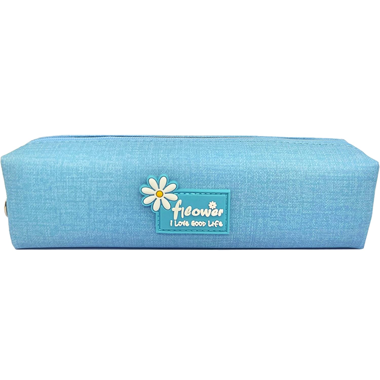 ONEDIGI Small Pencil Case Student Pencil Pouch Cute Pencil Pouch Coin Pouch Cosmetic Bag Office Stationery Organizer For Teen School-Blue