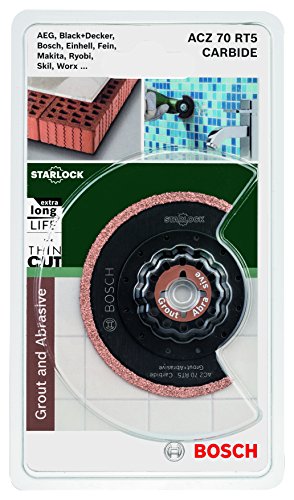 Bosch 2609256975 Segment Saw Blade "Acz 65 RT" 2.6In