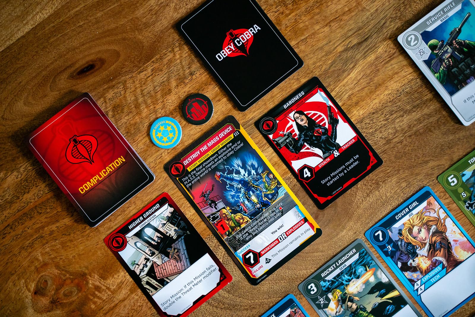Renegade Game Studios G. I. Joe Deck-Building Game, 1-4 players, Ages 14+, Fully Cooperative Game, Core Set