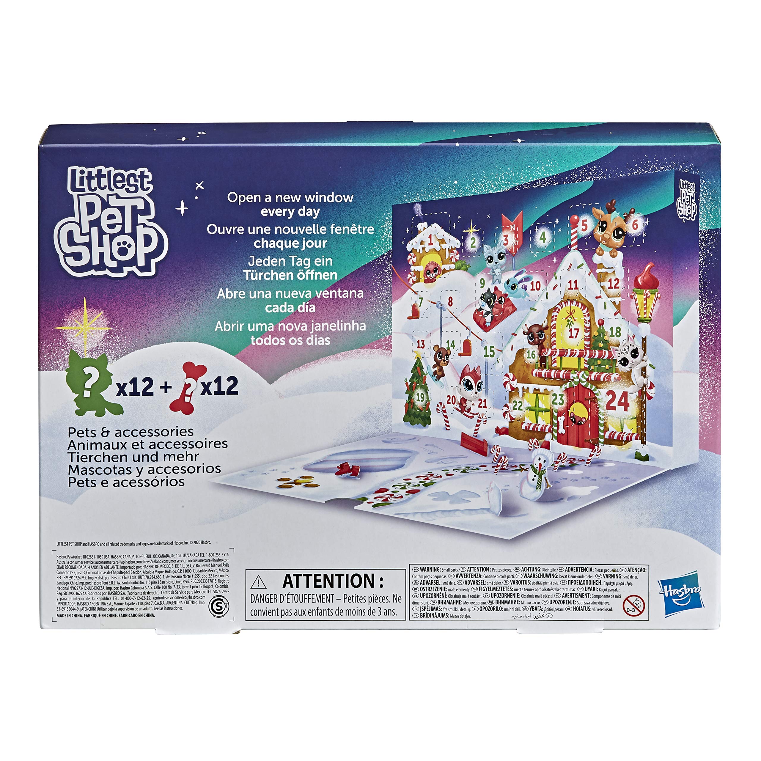Littlest Pet Shop Advent Calendar Toy, Ages 4 and Up