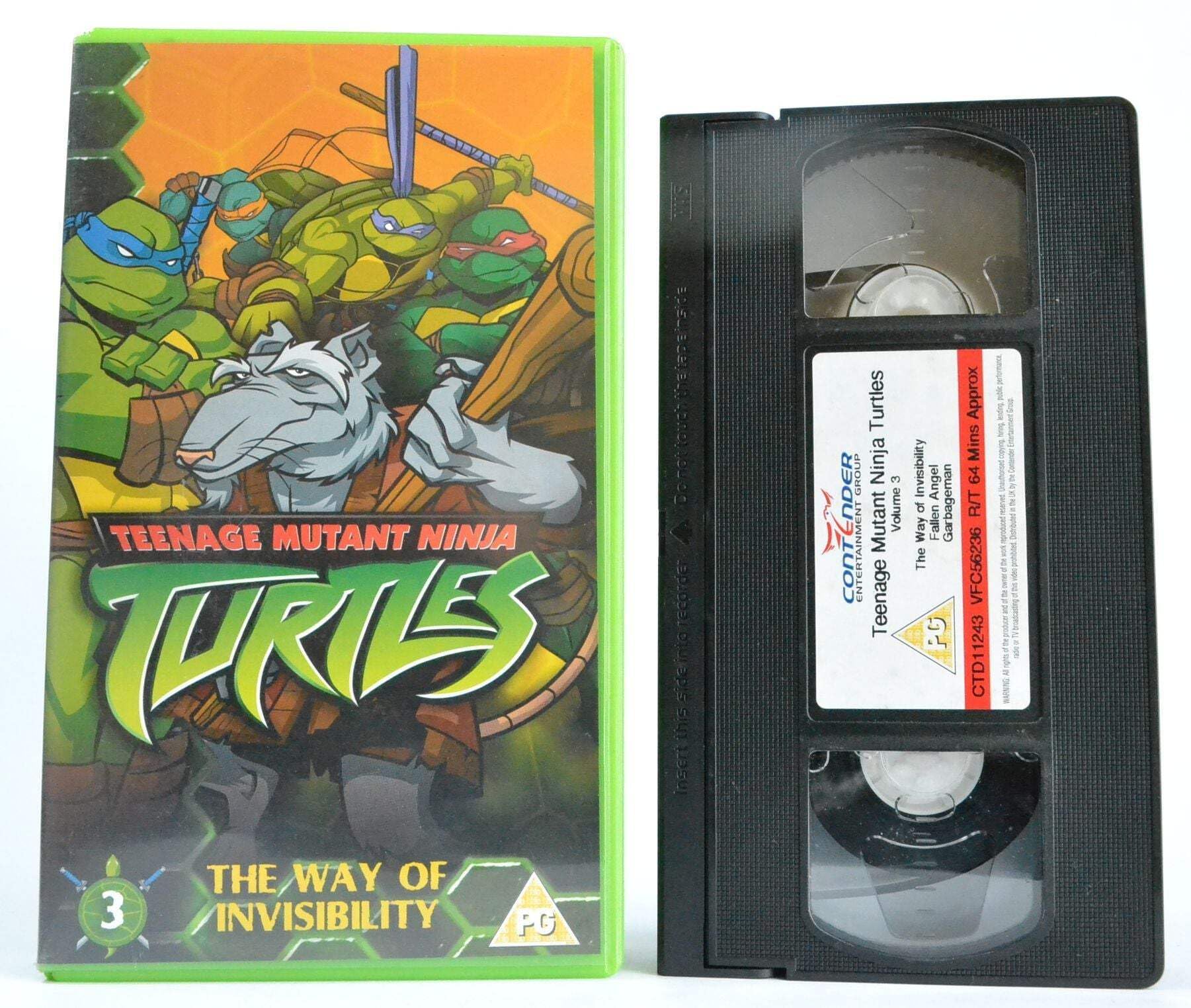 Teenage Mutant “Ninja” Turtles [Animation] Way Of Invisibility - Kid’s PG - VHS