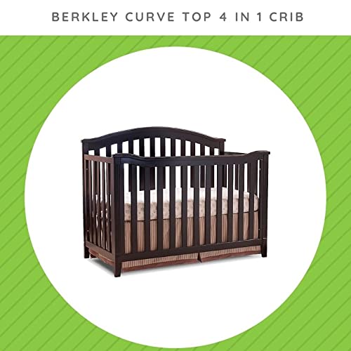 Toddler Bed Safety Guard Rail Conversion Kit 148 for Sorelle Cribs | See Description for List of Compatible Cribs (Espresso)