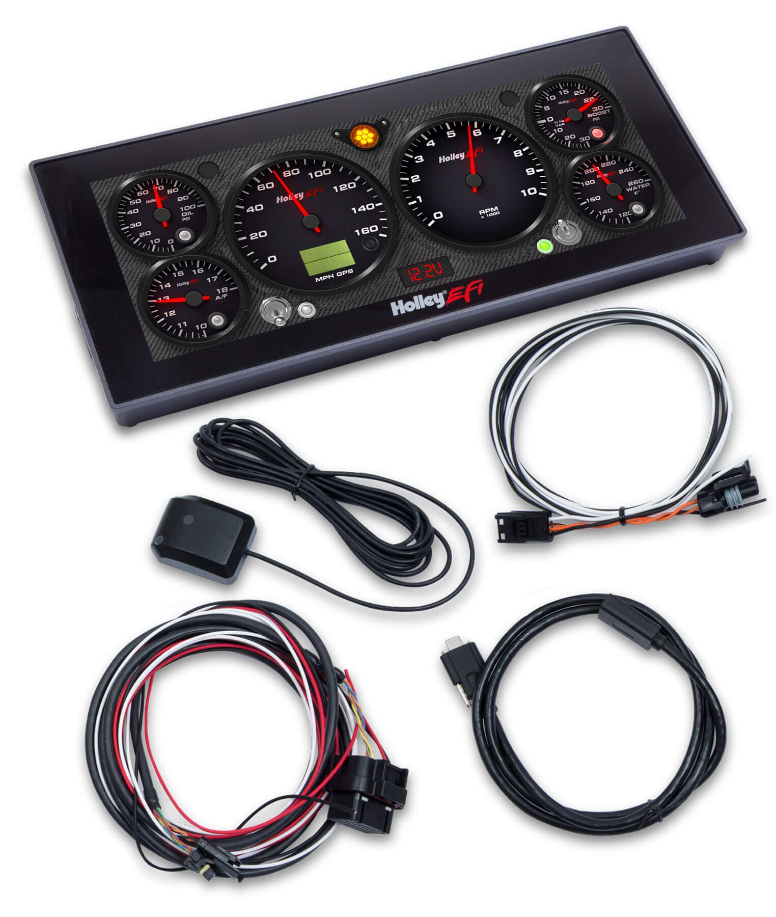 Holley EFI 553-112 6.86 in. Pro Dash