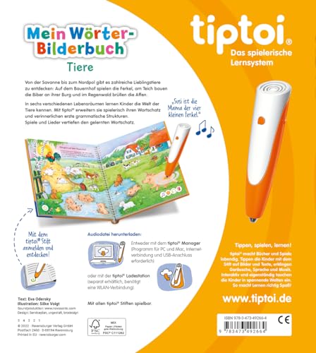 RAV Mein Wörter-Bilderbuch: Tiere 49266