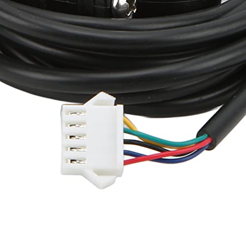 Bike Display Meter, 72V Bike LCD8H Panel with Connector Electric Accessory Electric Modification Accessories