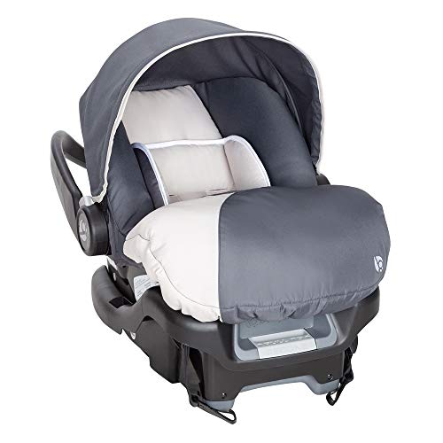 Baby Trend Ally Adjustable 35 Pound Infant Baby Car Seat and Ally 35 Versatile Ultra Safe 4 Position Infant Car Seat Base, Magnolia