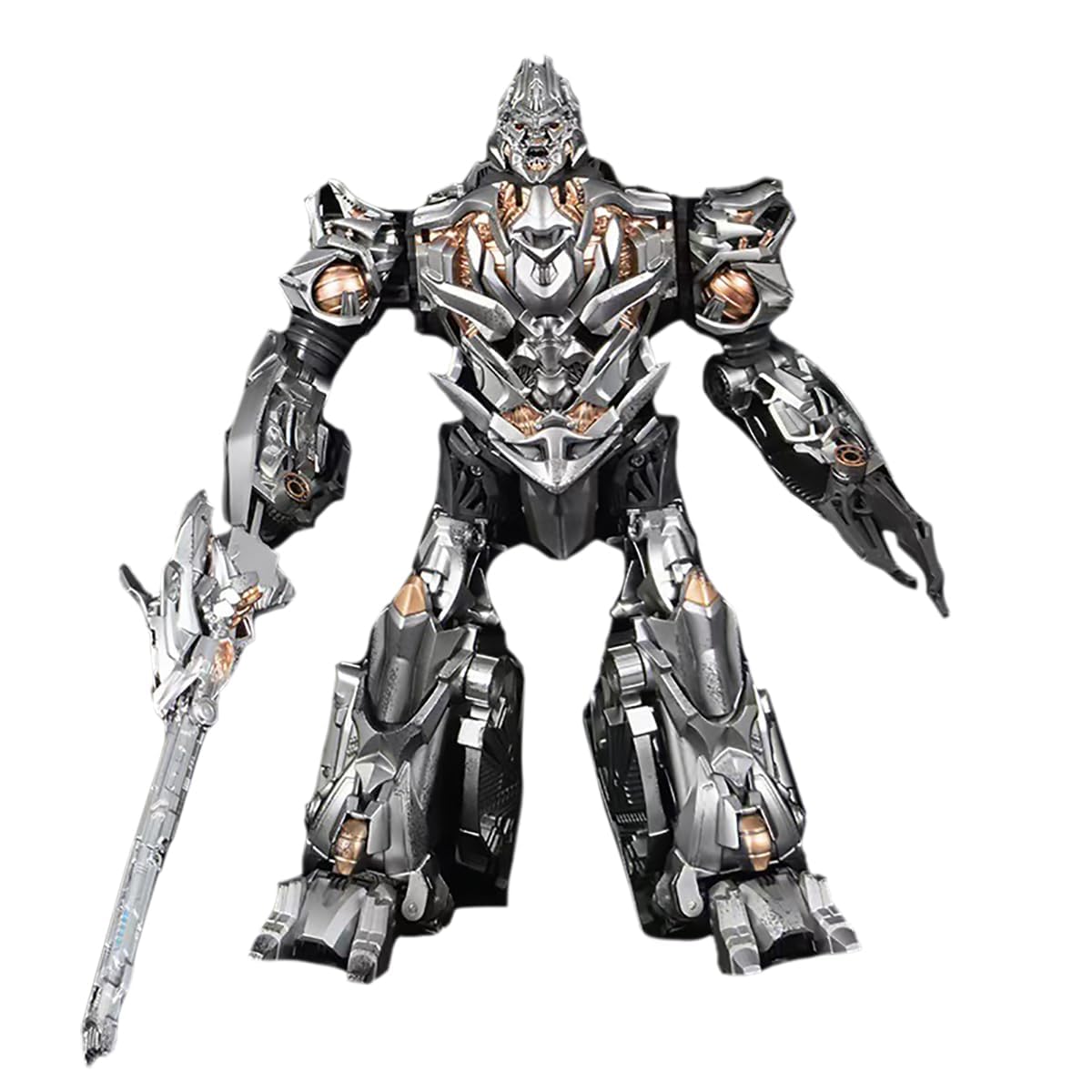 AWLPUYPT Voyager Class Movie 1 Megatron Action Figure ,Alloy Deformation Robot,Collectible 2-in-1 Transforming Robot,Multicolor