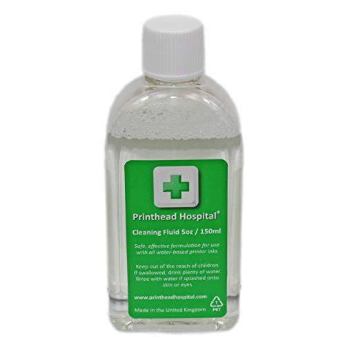 Printhead Hospital Printer Cleaning Kit for Canon Hewlett Packard HP Deskjet Officejet Photosmart - 5 oz | Easy to use kit to Clear Printer nozzles