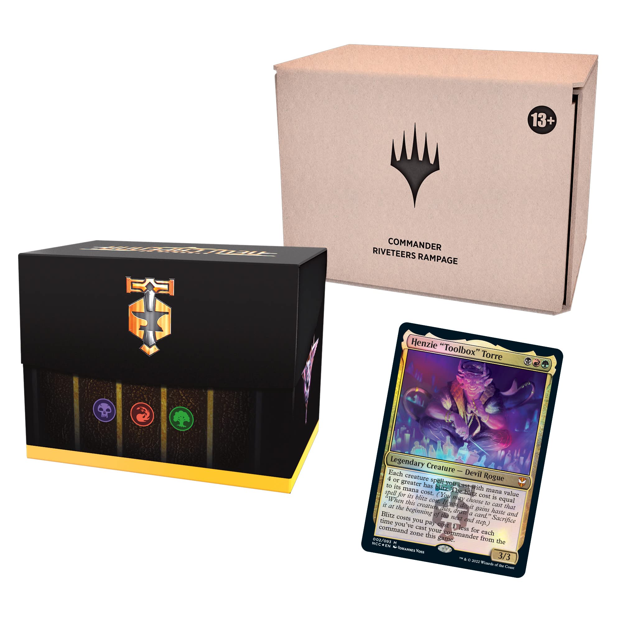 Magic: The Gathering Streets of New Capenna Commander Deck – Riveteers Rampage | Minimal Packaging Version