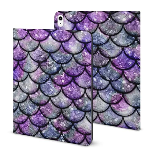Mermaid Protective Case Compatible with IPAD 2020 AIR 4 (10.9in) Stand Case Auto Sleep/Wake Cover