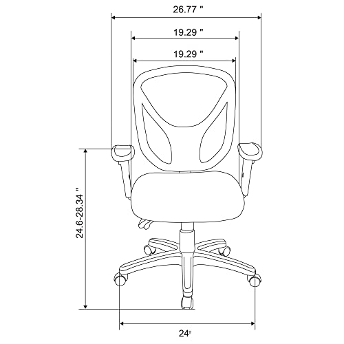 RealspaceĀ® MFTC 200 Multifunction Ergonomic Super Task Chair, Black