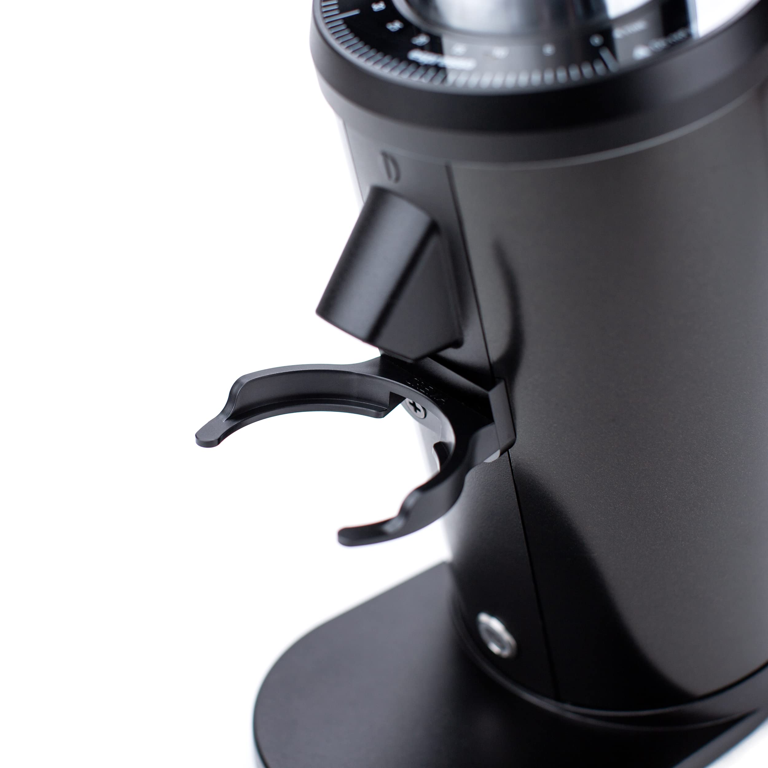 Crema Coffee Products - 54mm Grinder Cradle - Compatible with Crema 54mm Bottomless Portafilters & 54mm Dosing Cups - Two Adjustable Heights - Espresso Machine Accessory